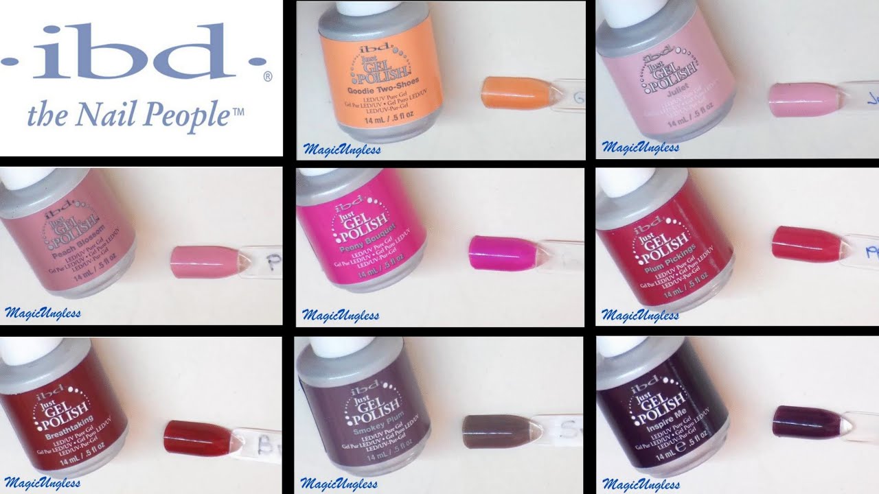Colores semipermanentes Ibd (Parte1) / Gel polish Ibd copilation (Part ...