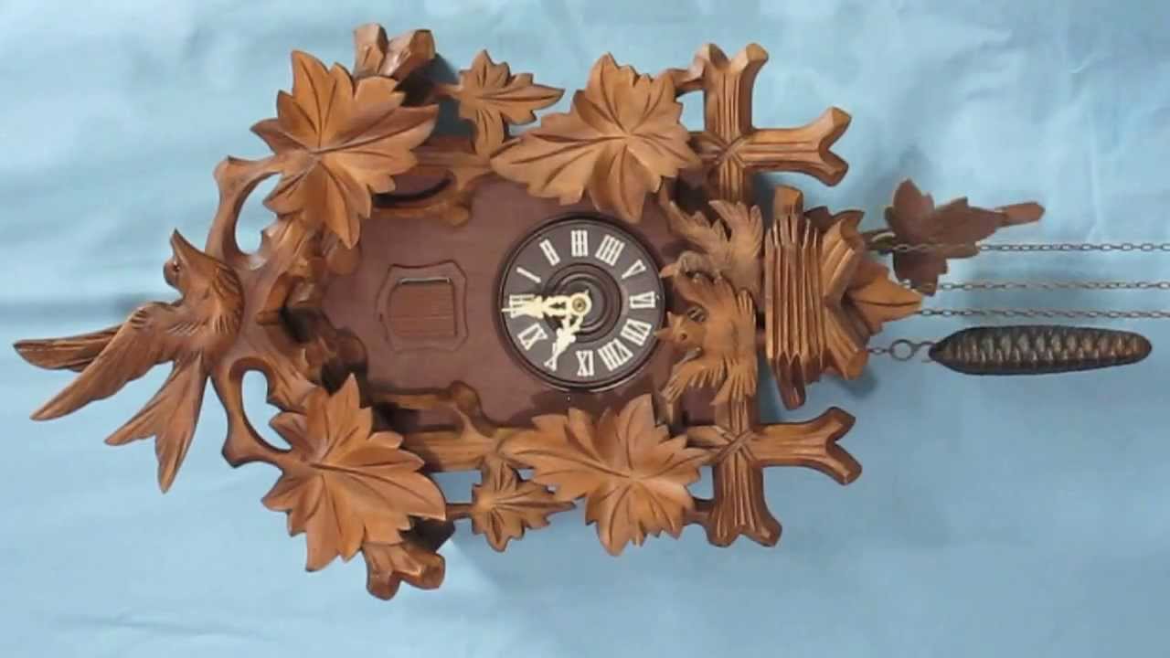 BachMaier Klemmer German made Cuckoo Clock - YouTube
