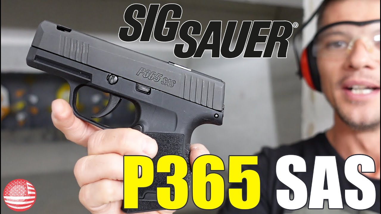 Sig Sauer P365 SAS Review (NEW Sig Sauer Micro Compact 9mm Pistol ...