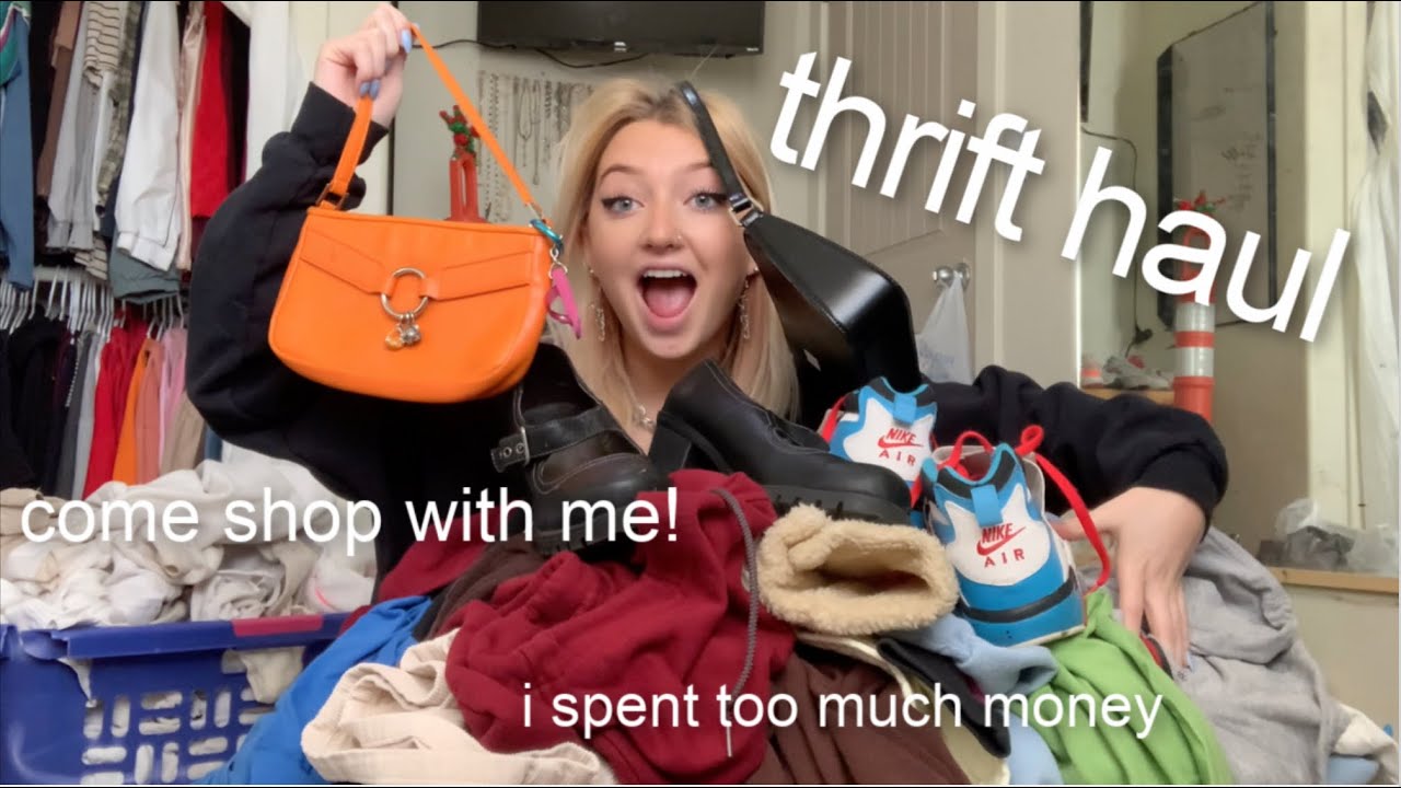 THRIFTING VLOG/ HAUL - YouTube