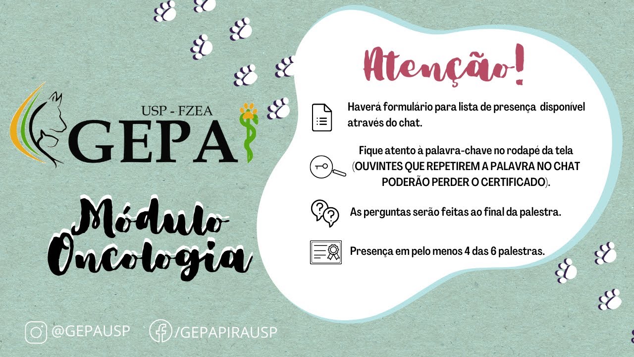GEPA USP FZEA: MÓDULO ONCOLOGIA - HEMANGIOSSARCOMA - YouTube
