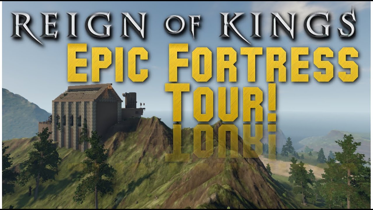 Reign Of Kings - Base tour - survival build. Solo. - YouTube