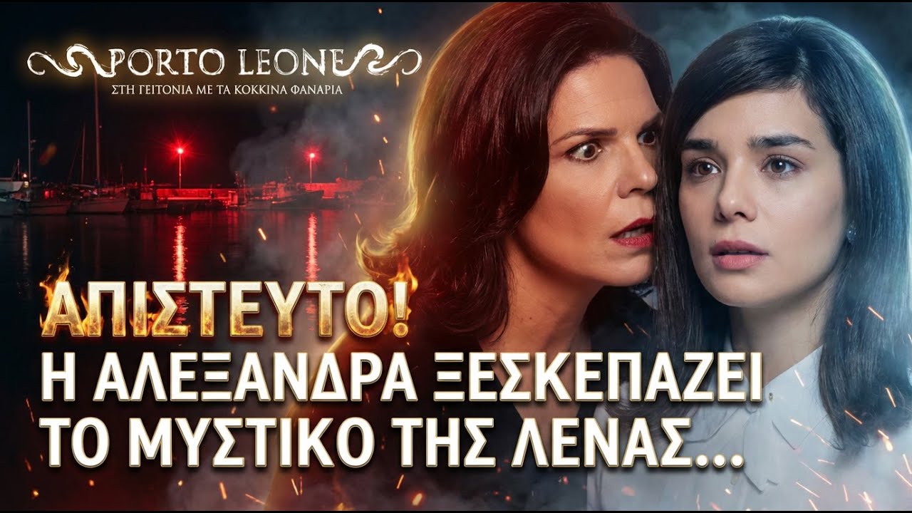Porto Leone - Η ΑΛΕΞΑΝΔΡΑ ΞΕΣΚΕΠΑΖΕΙ ΤΟ ΜΥΣΤΙΚΟ ΤΗΣ ΛΕΝΑΣ ΚΑΙ Η ΑΠΑΓΩΓΗ ...