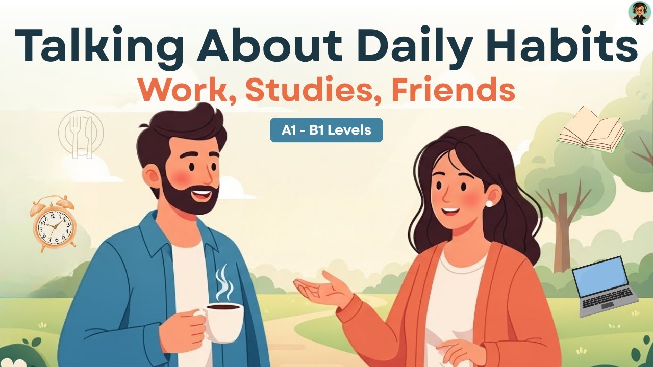Talking About Daily Habits 🕒 — Learn Natural English Conversation - YouTube