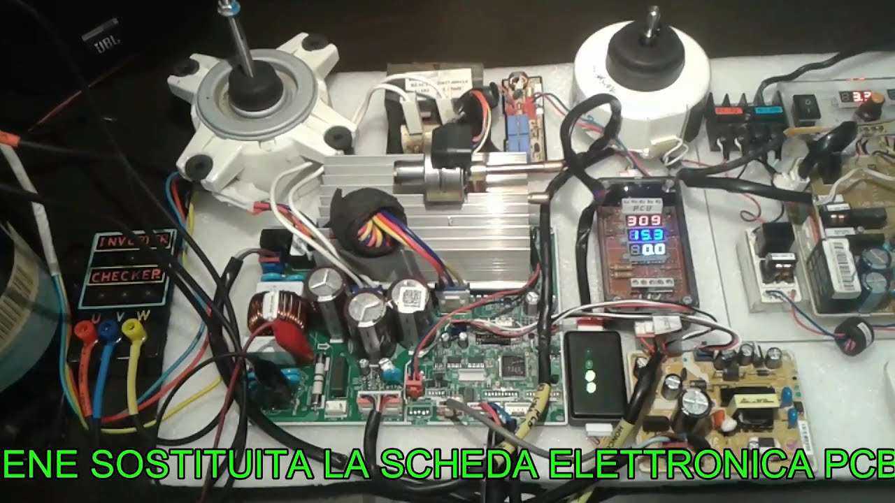 CONDIZIONATORE SAMSUNG ERRORE E458 - YouTube