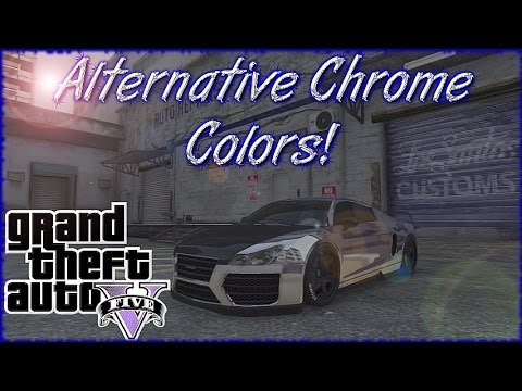 GTA V! How To Get Pearlescent Chrome Colors! - YouTube