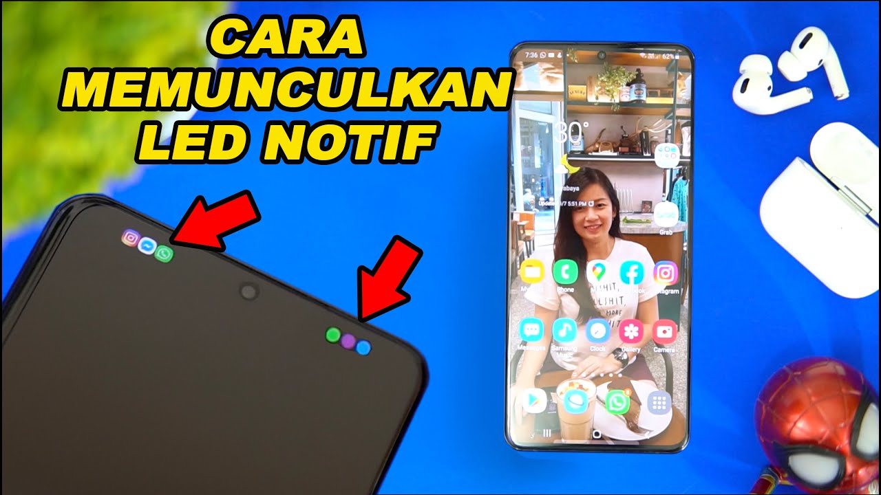 CARA MENAMPILKAN LED NOTIFIKASI DI HP YANG TANPA LED NOTIF - YouTube