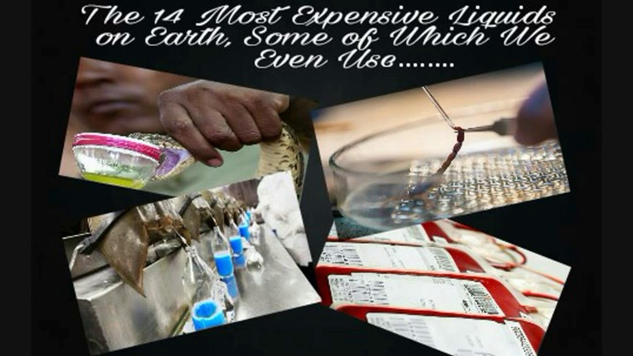 The 15 Most Expensive Liquids on Earth, Some of Which We Even Use ...