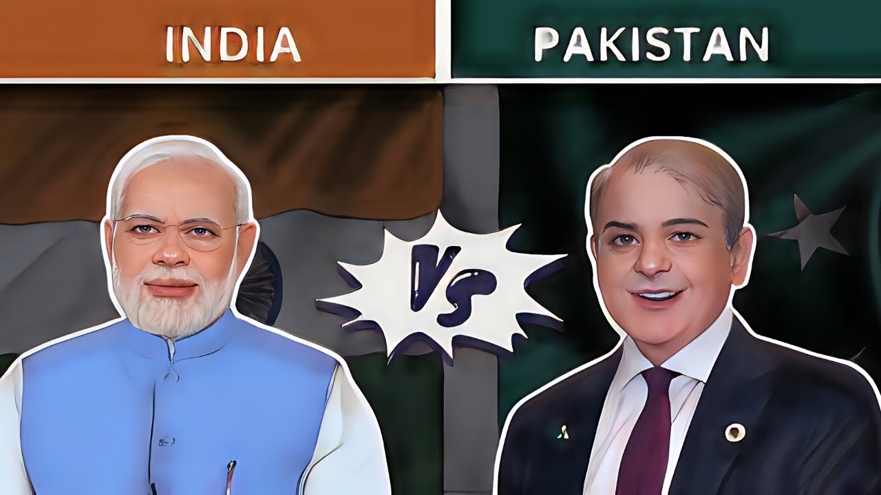 India Vs Pakistan Country Comparison 2024 | India Vs Pakistan Military ...