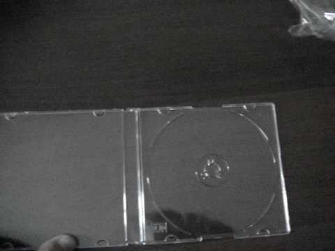 7mm cd jewel case single crystal clear from Media-Packs.com - YouTube