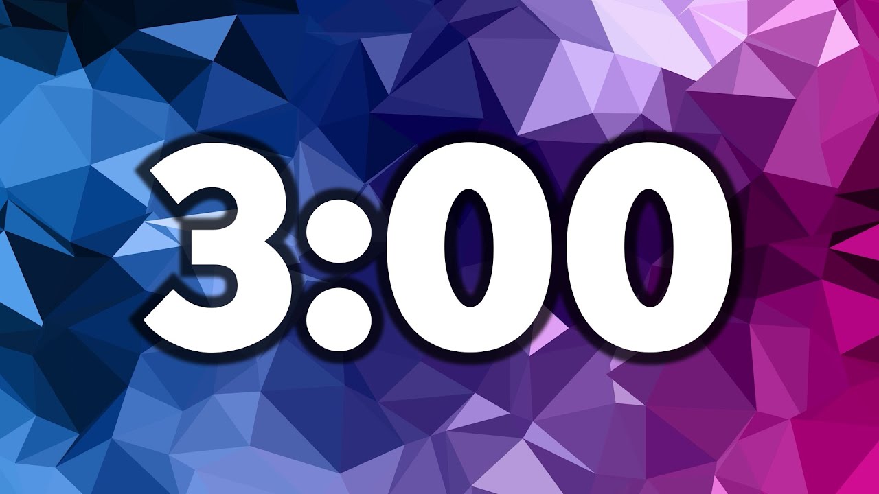 Three Minute Timer - YouTube