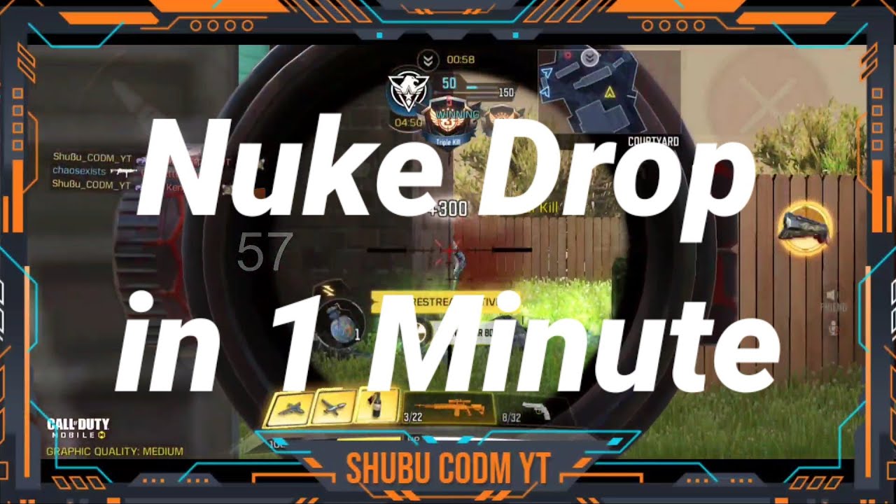 Nuke Drop in 1 Minute - YouTube