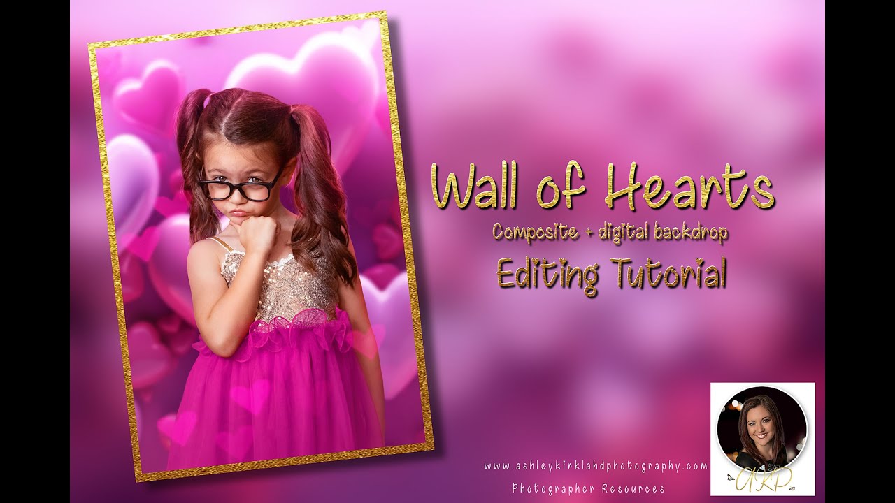 Wall of Hearts editing tutorial - YouTube