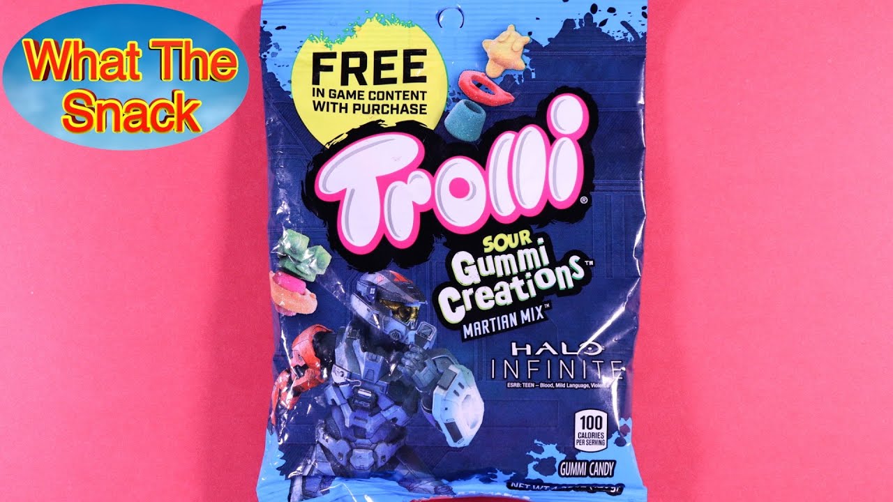Trolli Sour Gummi Creations Martian Mix - YouTube