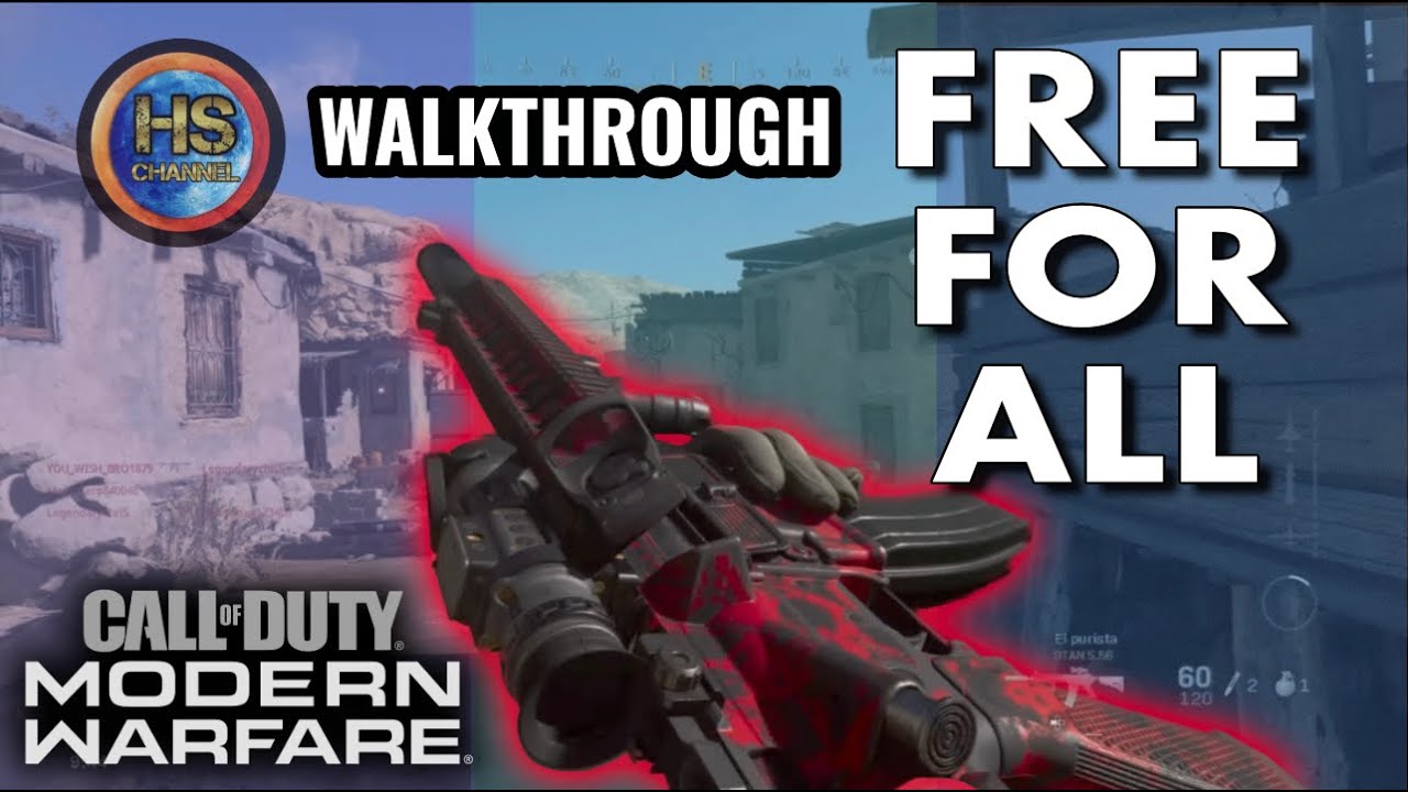 Cod - Free For All - Gameplay walkthrough 23 kills - YouTube