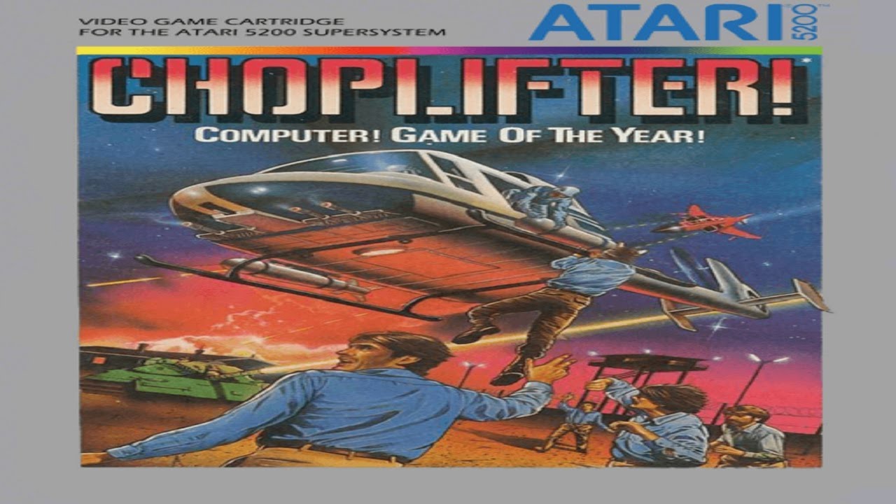 Choplifter! Gameplay [Atari 5200] [No-Com] - YouTube