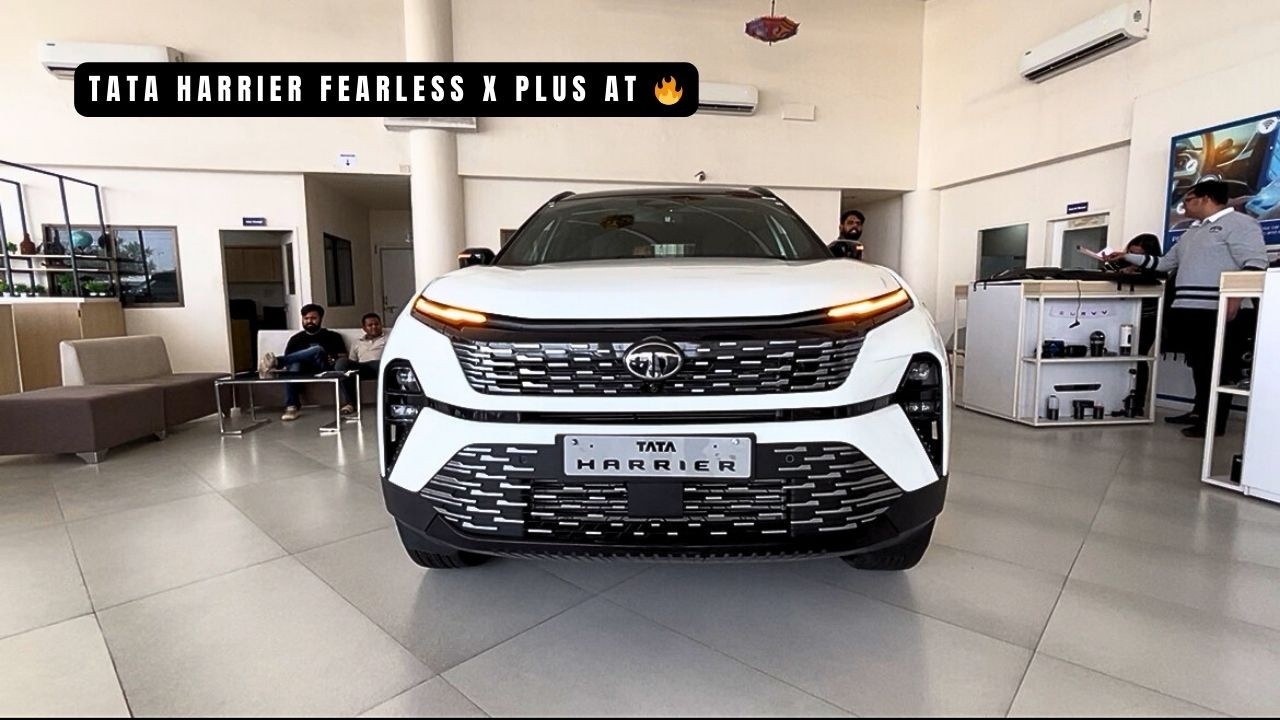 2025 Tata Harrier Fearless x plus AT - Top Model Features , Exterior ...