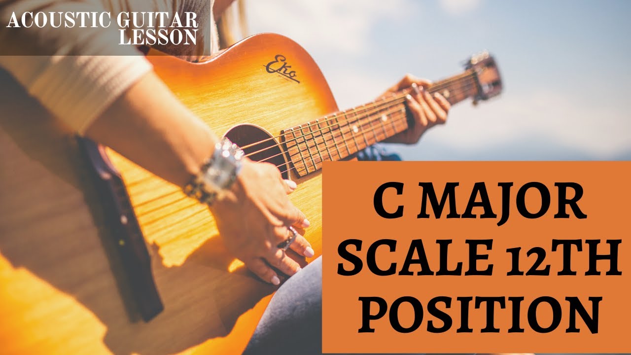 C Major Scale 12th Position (Instructor: Victor) - YouTube