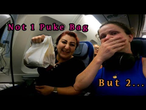 Not One Puke Bag, But 2