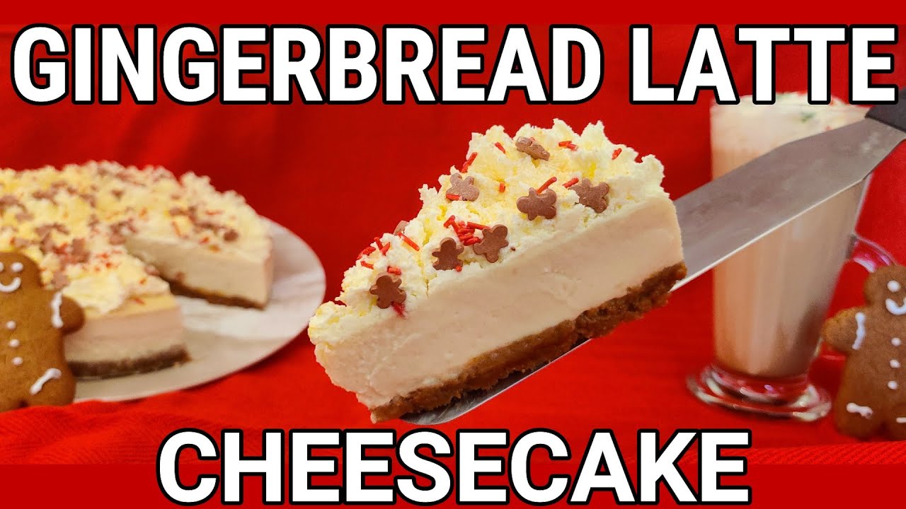 Gingerbread Latte Cheesecake - YouTube