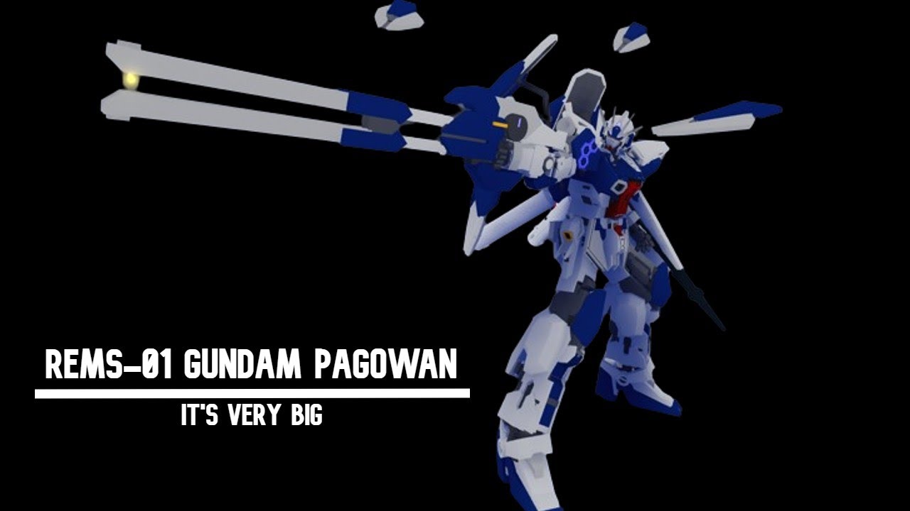 REMS-01 Gundam Pagowan | Build A Boat For Treasure BABFT - YouTube