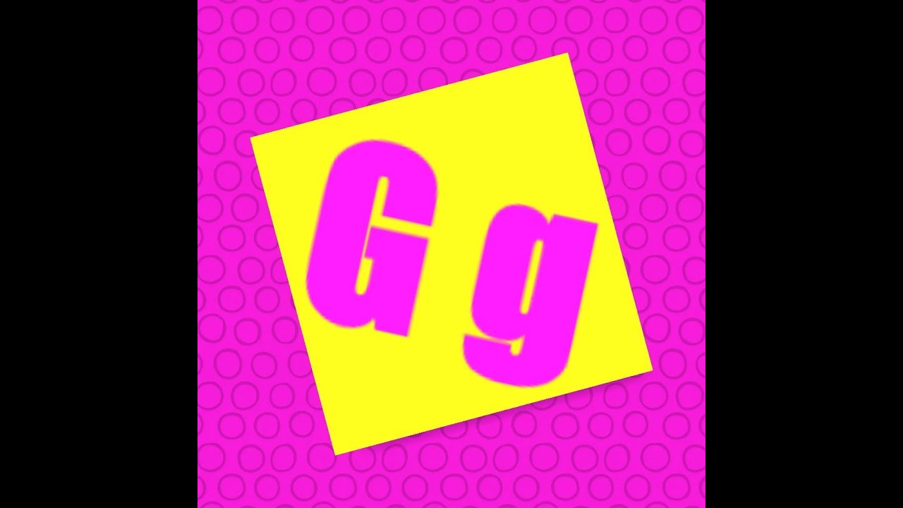 Learning with violette: the letter G - YouTube