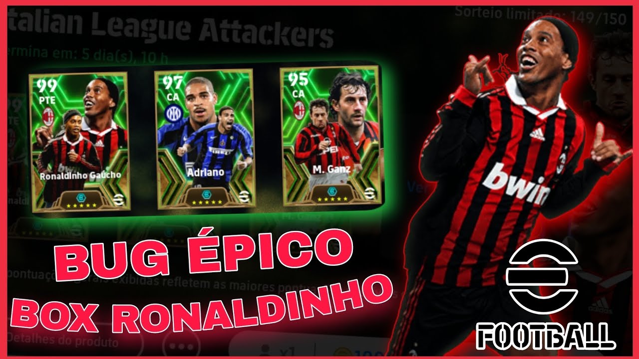 🔥BUG Épico Box Ronaldinho (eFootball Mobile 2024) 📱 - YouTube