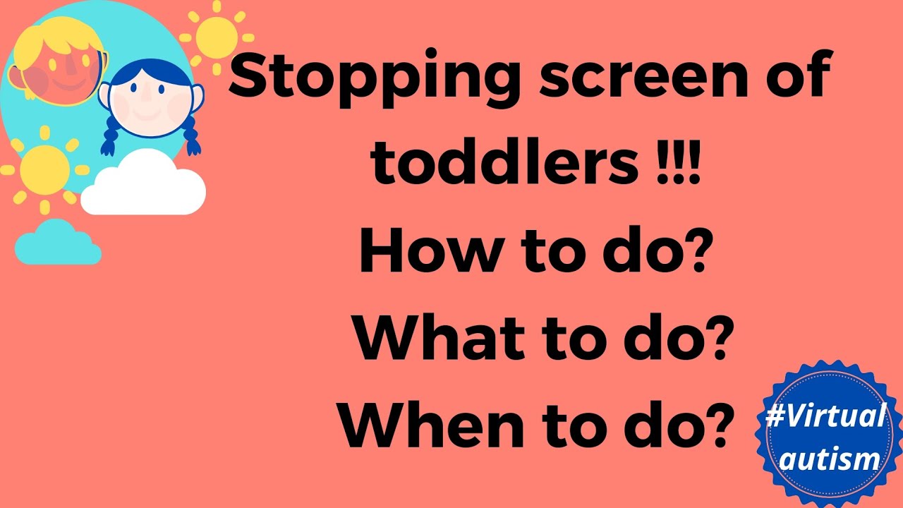 #how to stop screen in virtual autism #what to do after stopping screen ...