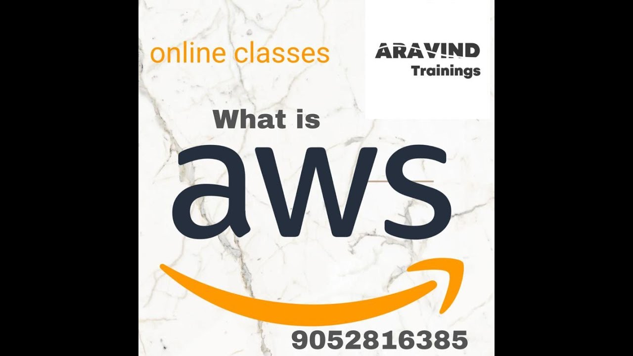 AWS Tutorial for beginners from Aravind trainings - YouTube