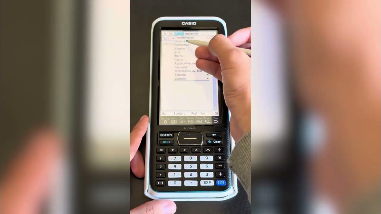 Casio ClassPad - How to Set Up Shortcut Keys! (VCE Maths) - YouTube