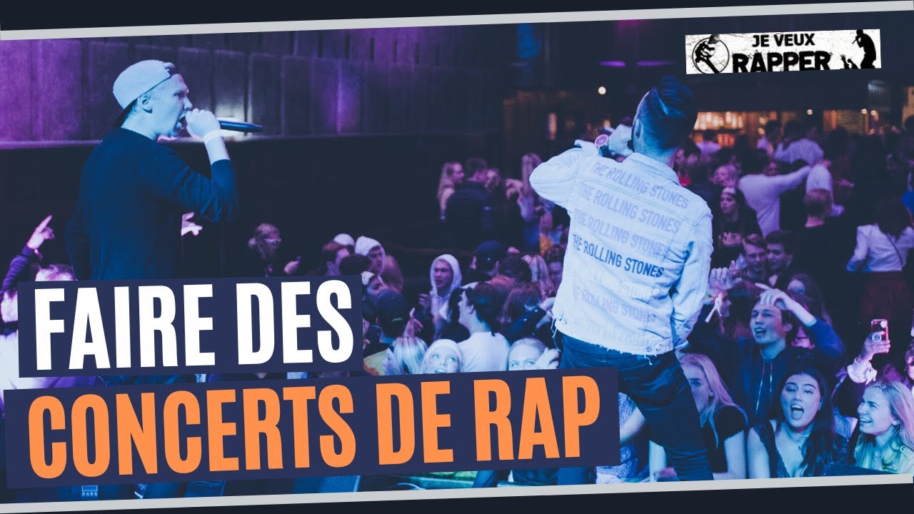 Comment faire son premier concert de rap - YouTube