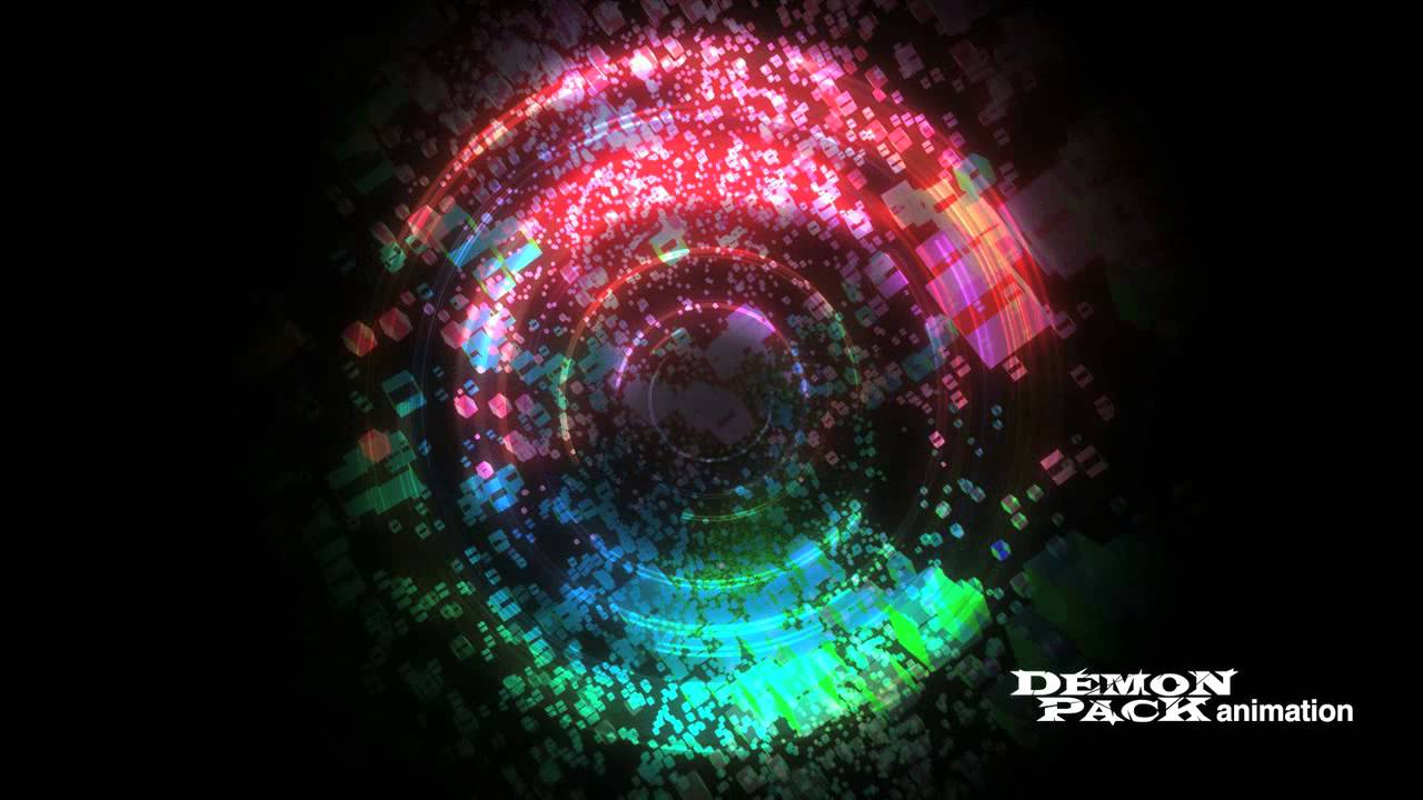 Circular Dimensional Cubes Animated VJ Loop from Demon Pack Animation ...