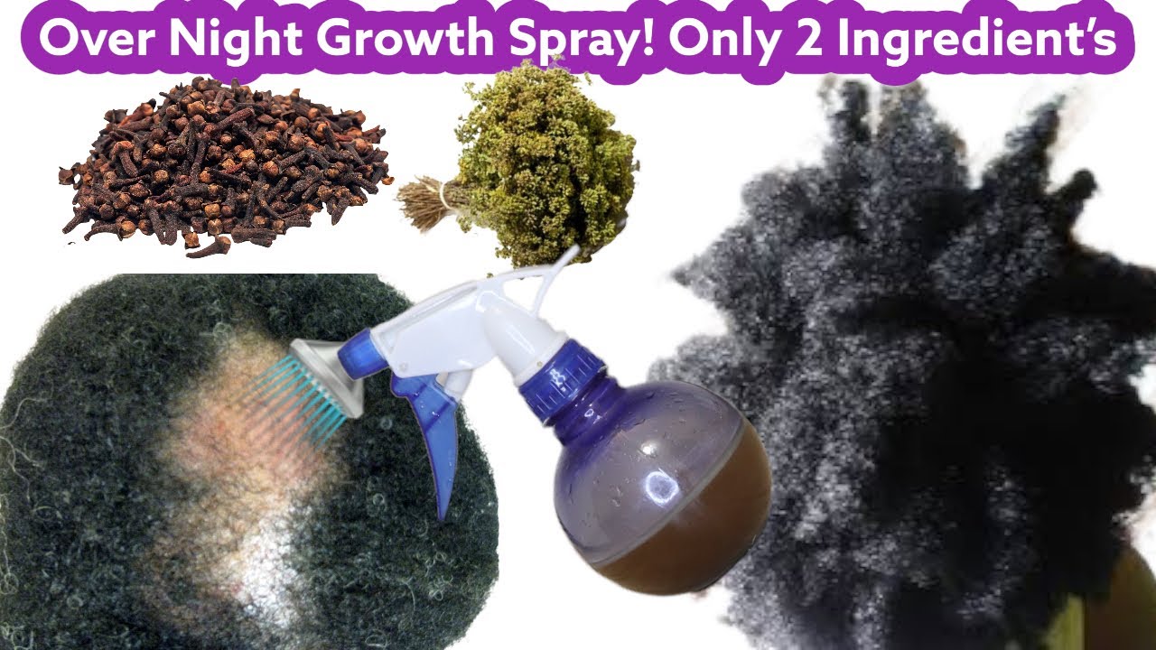 Clove water, Oregano Hair Growth Spray, For Baldness Alopecia Growth ...