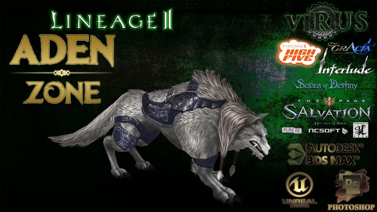 New Wolf with Sounds. LINEAGE II. for server www.Aden.Zone √i®uS - YouTube