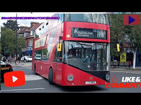 BRAND NEW ROUTEMASTER COPY BUS ON ROUTE H98! 2016 MODEL! - YouTube