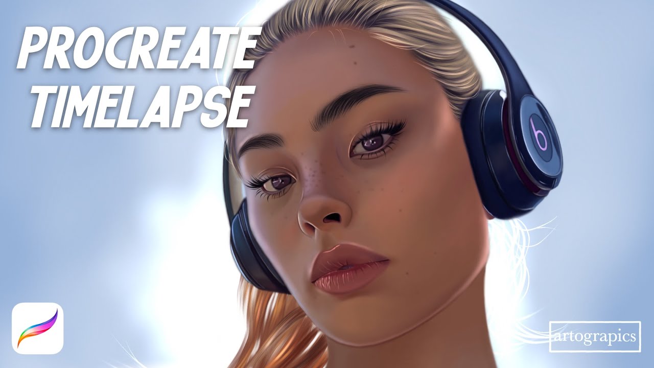 PROCREATE full drawing process- Kurodahana - YouTube