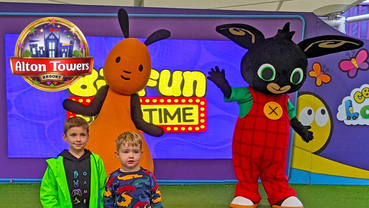 Bing's Picnic Live Show in CBeebies Land at Alton Towers (Sept 2021 ...