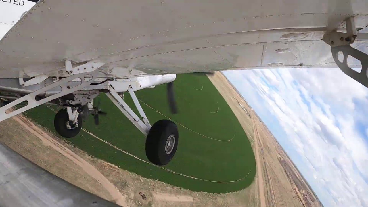 Take a ride underneath a spray plane! - YouTube
