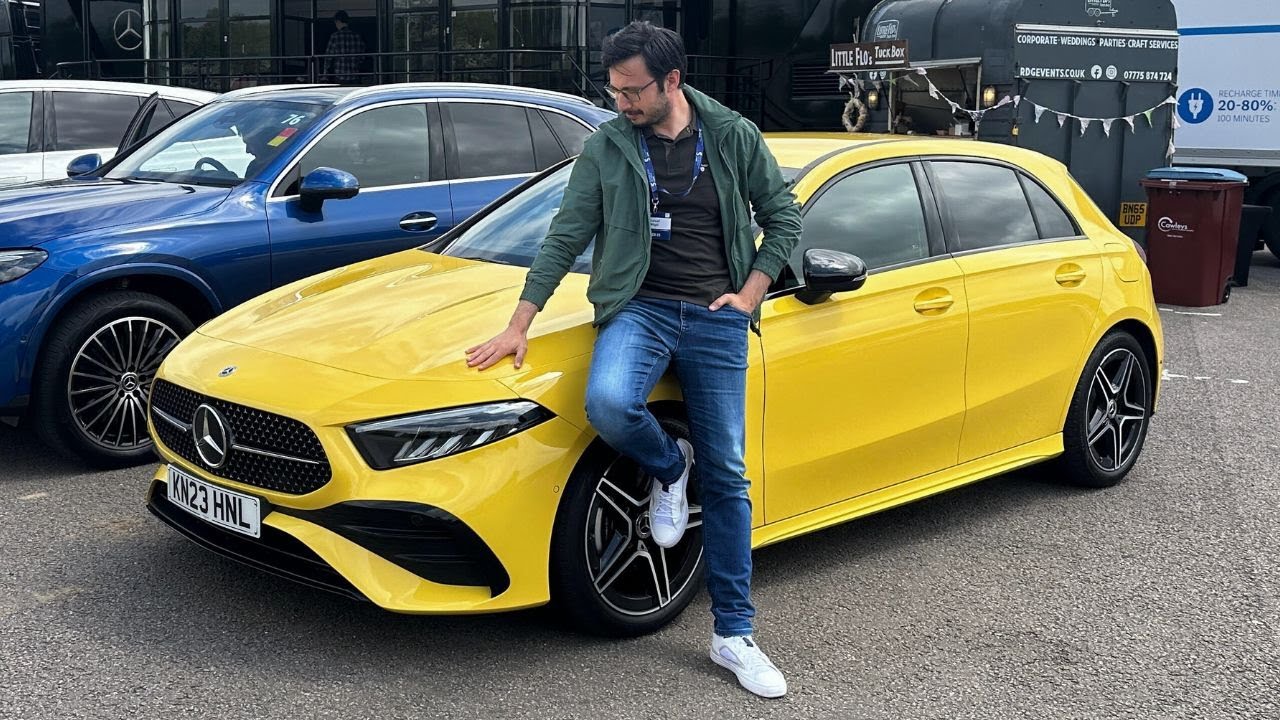 New Mercedes A-Class AMG Line Premium - YouTube