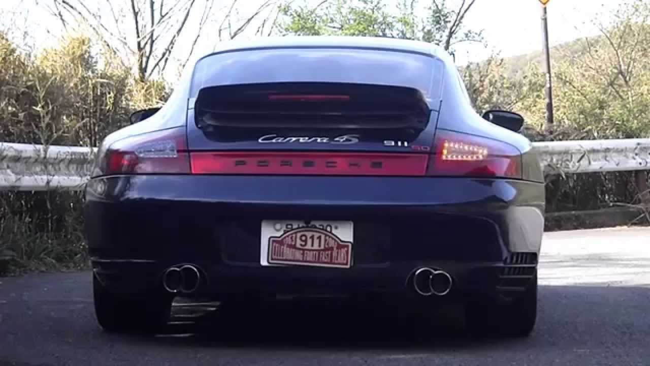 Flashing LED tail lights for 996 Wide Body (C4S, Turbo) -7 - YouTube