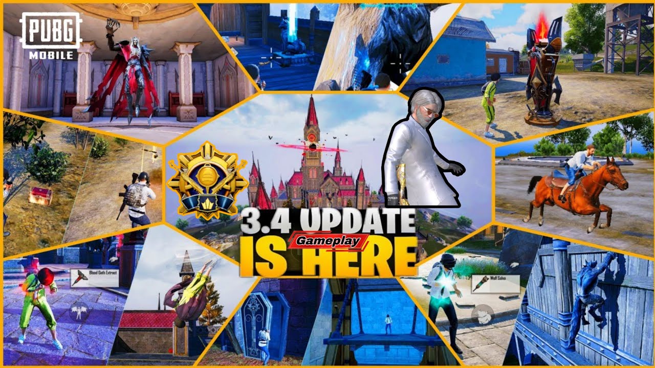 Wow Finally!!😍 | NEW UPDATE 3.4 | NEW FEATURES NEW MODE GAMEPLAY 🔥 PUBG ...