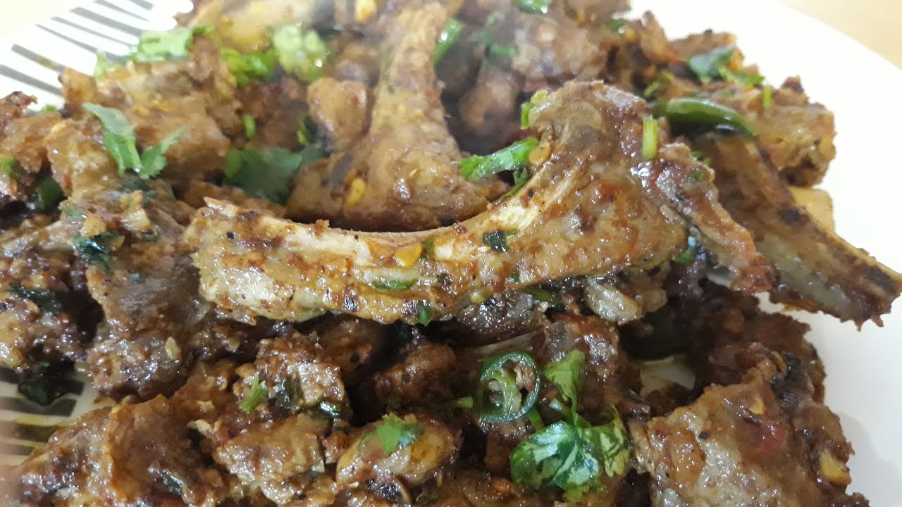 Tawa Mutton chops/Flat Pan Mutton chops - YouTube