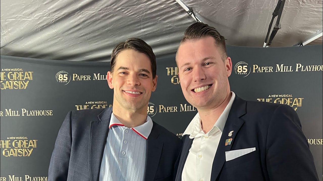Jeremy Jordan Interview | Red Carpet at The Great Gatsby Opening Night ...