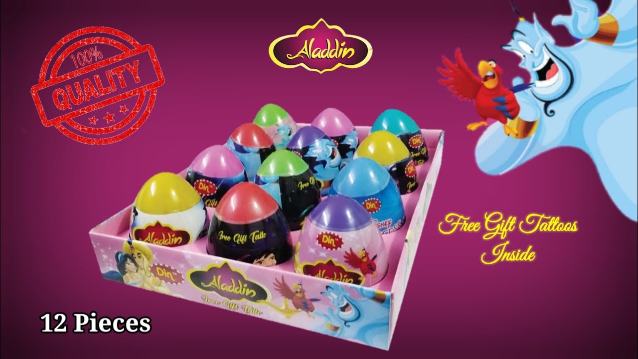 Success Aladdin surprise egg 🧞‍♂️ - YouTube