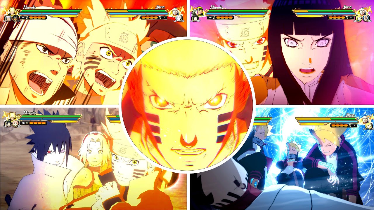Naruto Storm Connections: All Uzumaki Ultimate Jutsu (Rasengan, Rasen ...