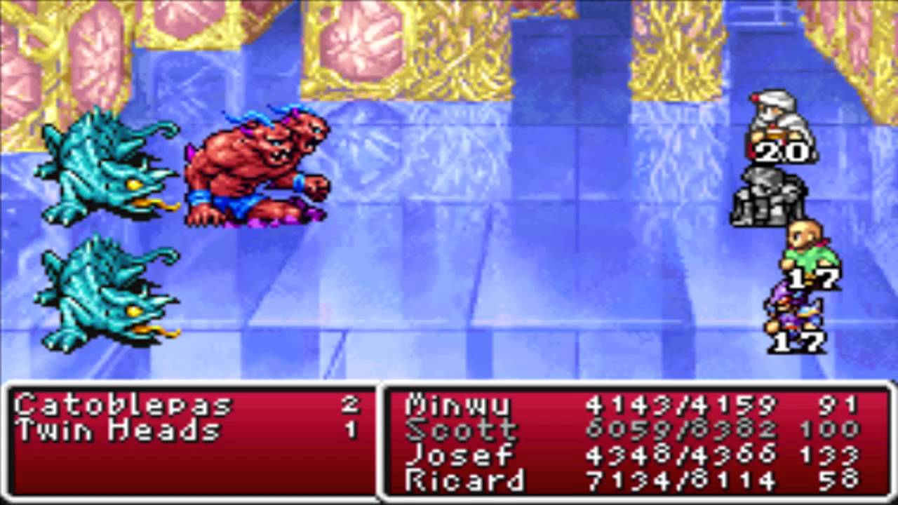 Final Fantasy 2 Dawn of Souls (GBA) Soul of Rebirth Part 4 Arubboth ...