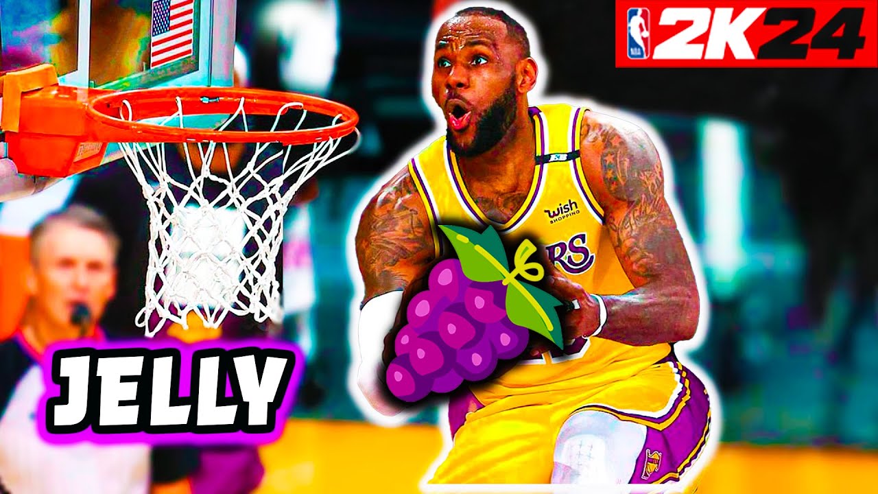 How To Do Jelly Layups In NBA 2K24 - YouTube