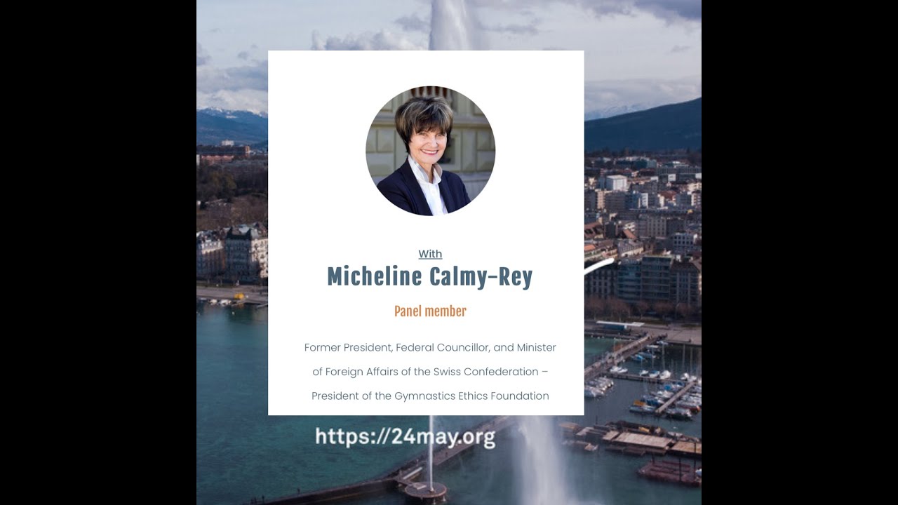 Micheline Calmy-Rey - Former Swiss President, godmother of #-24May ...