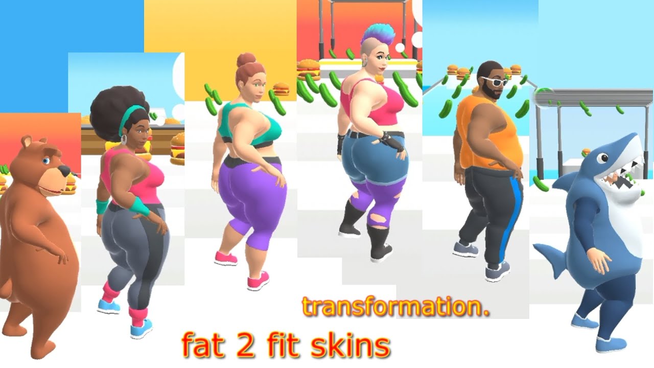 Fat 2 Fit! - fat 2 fit all skins. fat 2 fit transformation. - YouTube