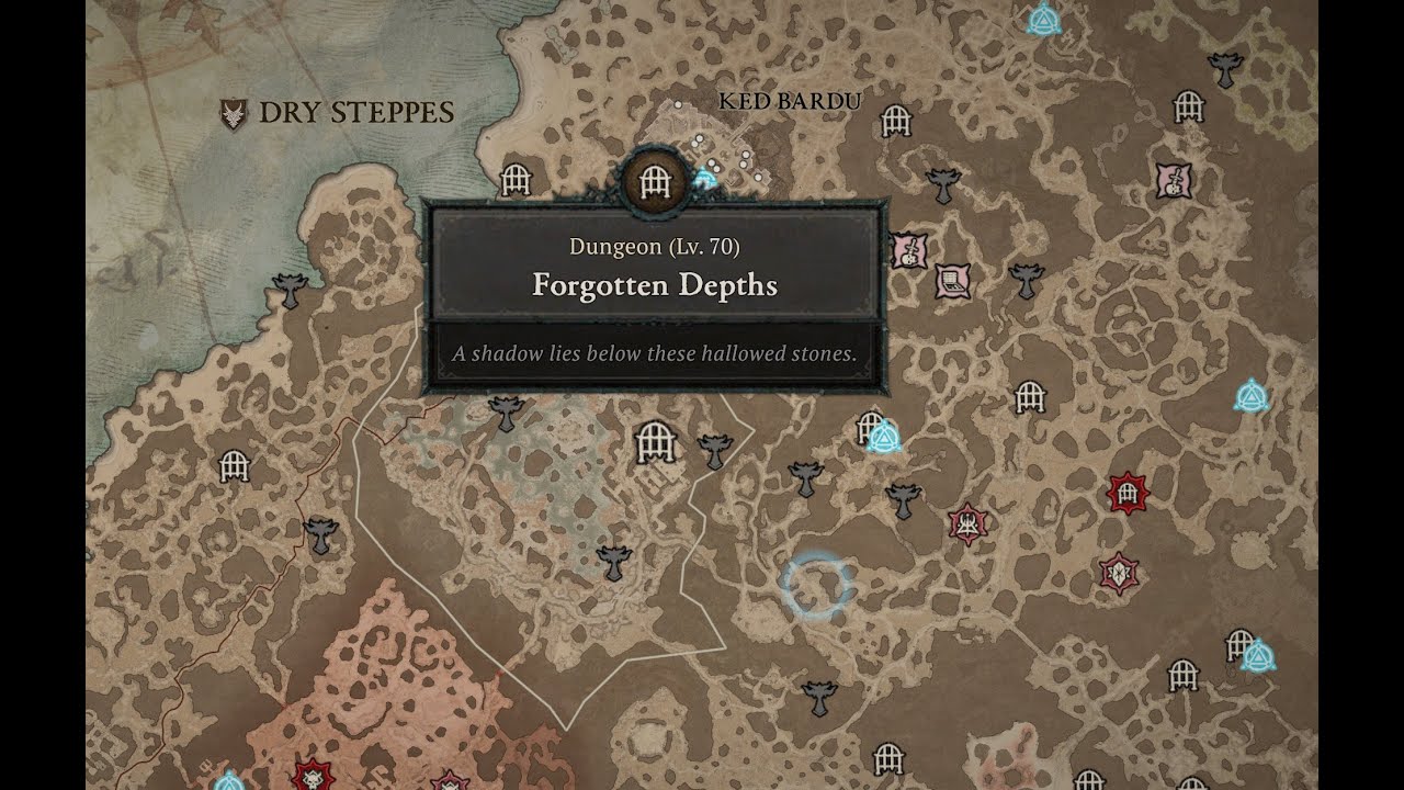 Diablo 4 - D4Tracker - Dungeon: Forgotten Depths (Aspect of Biting Cold ...
